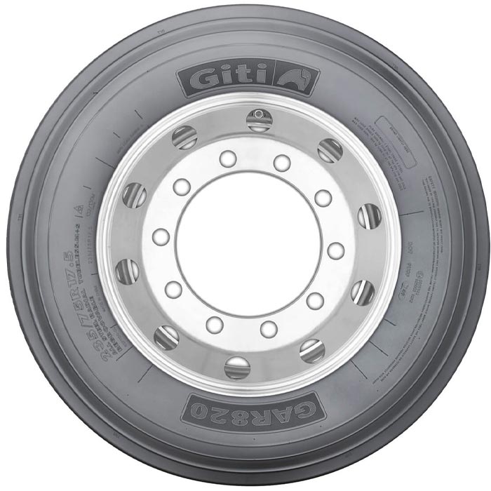 لاستیک جی تی 9.5R17.5 گل GAR820